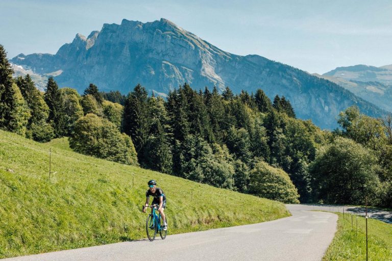 Cycling The Col de Joux Plane From Morzine - The Farmhouse